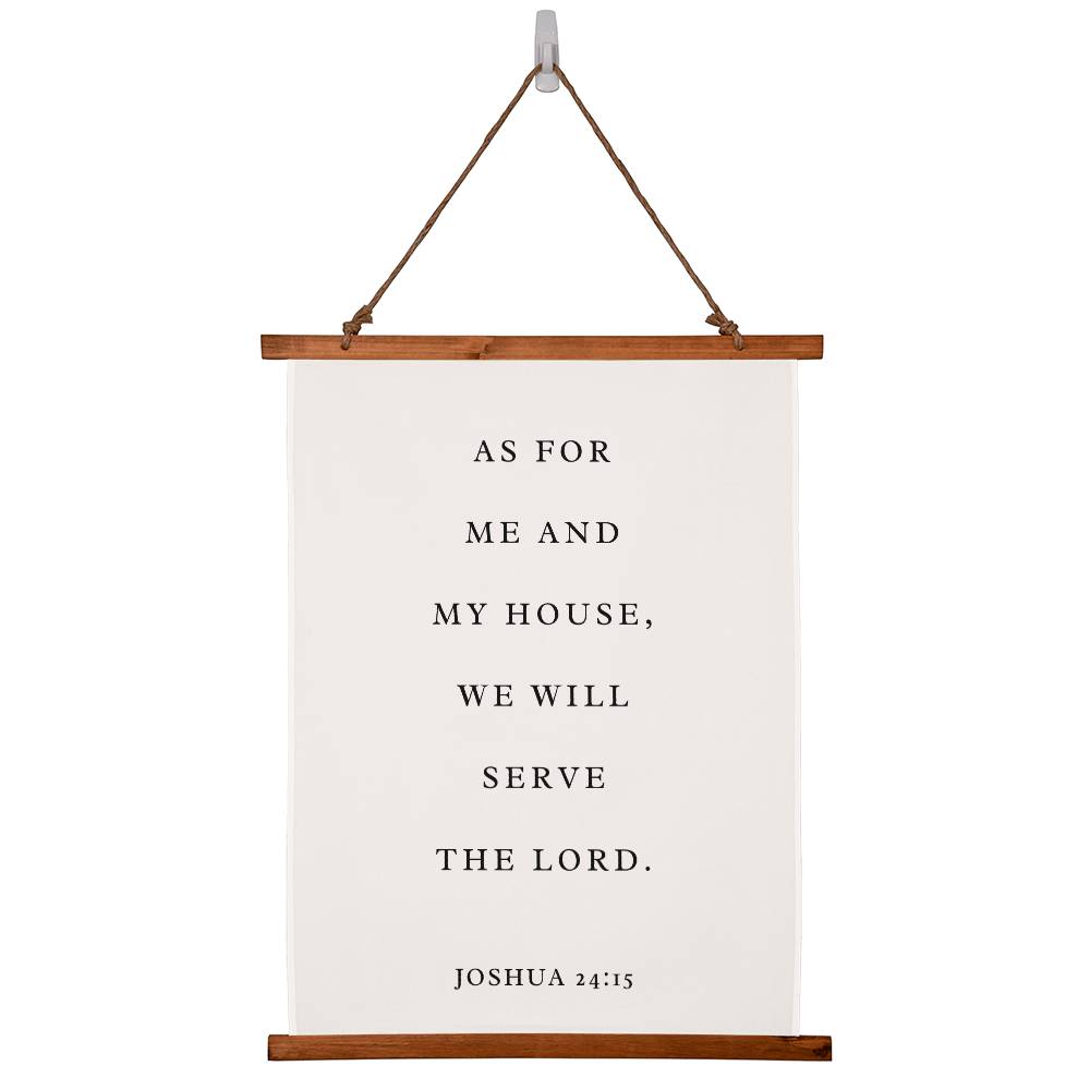 We Will Serve The Lord | Joshua 24:15 Tapestry – BoldLight